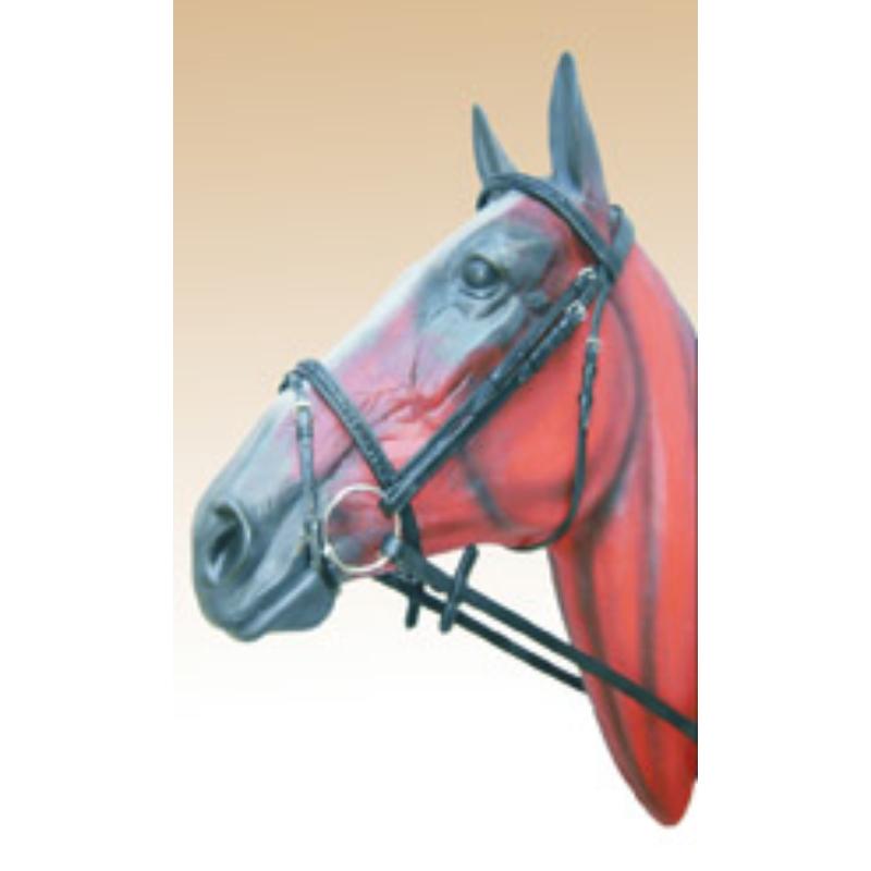 Braided Snaffle Bridle (Pony/cob/Full)
